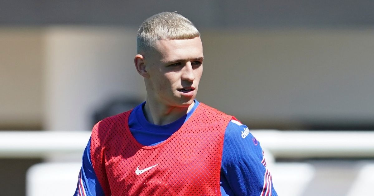 O novo visual de Foden